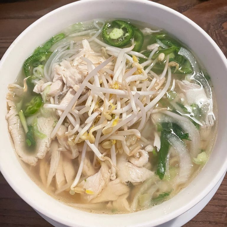 Collection of pictures of Vietnamese dishes at Miss Saigon Pho